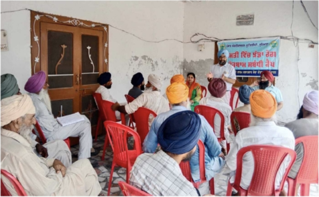 AWARENESS CAMP ON SEED TREATMENT AND SEEDLING DIP TREATMENT IN BASMATI ...